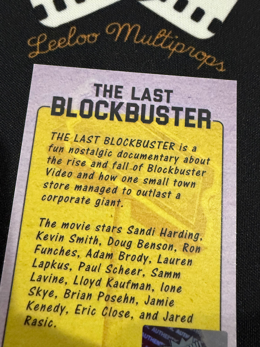 Kevin Smith signed “The Last Blockbuster” trading card (a) – Leeloo ...