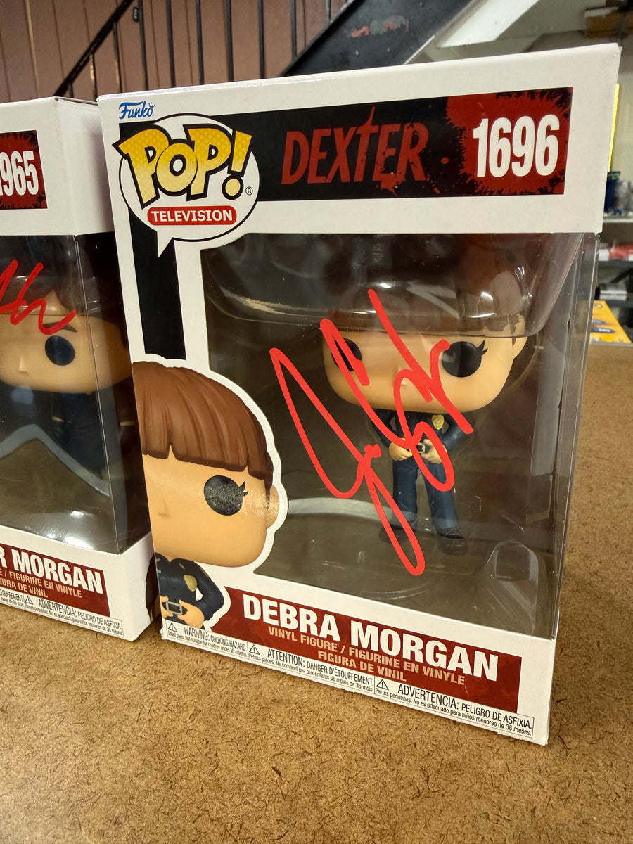 Debra Morgan & Dexter “Dexter” Pop set of 2: signed by Jennifer Carpen ...