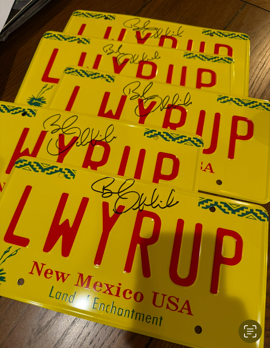 Bob Odenkirk License plate Better Call Saul – Leeloo Multiprops, LLC