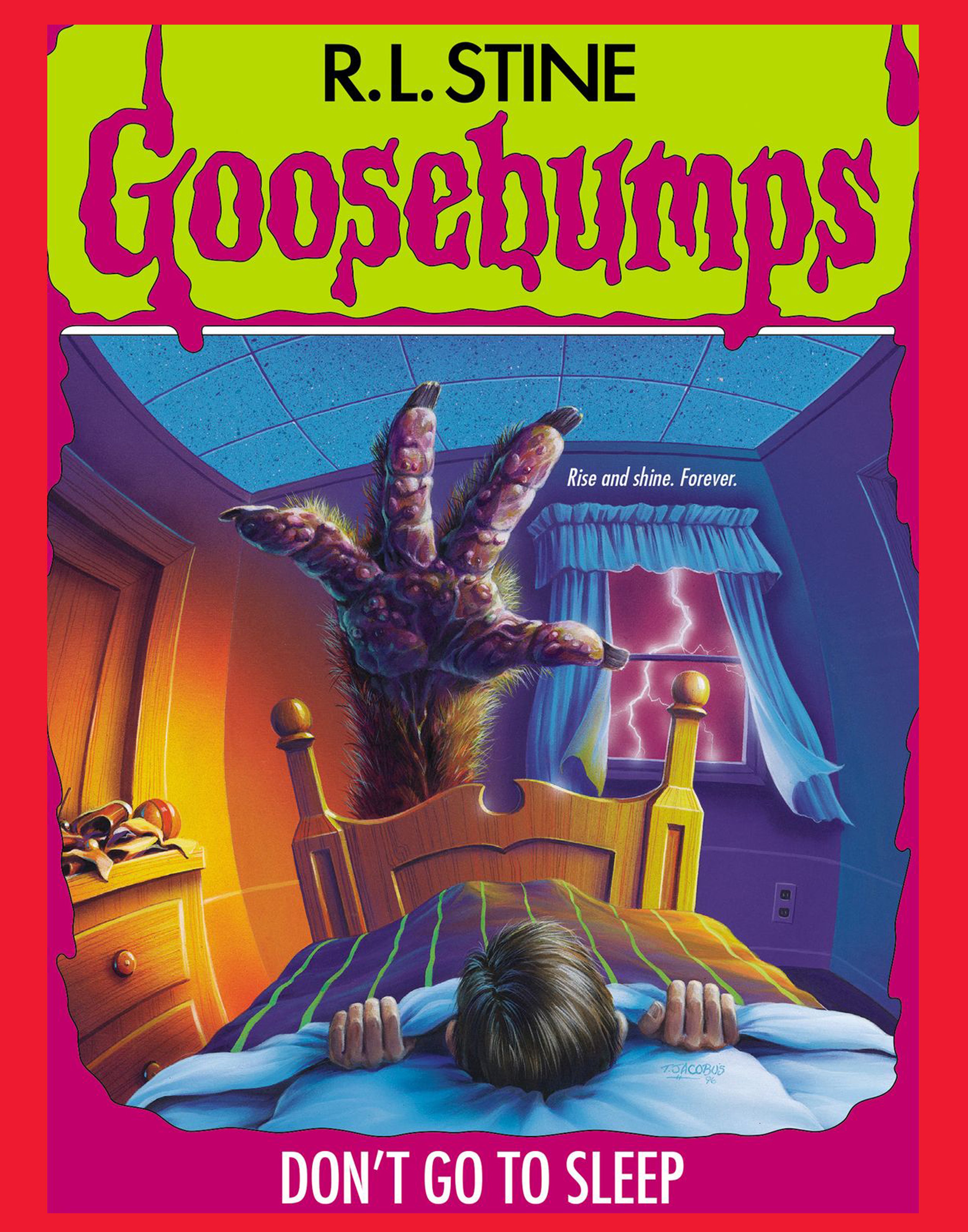 R.L. Stine & Tim Jacobus 8x10 signed Goosebumps (b) pre order (late Ju ...