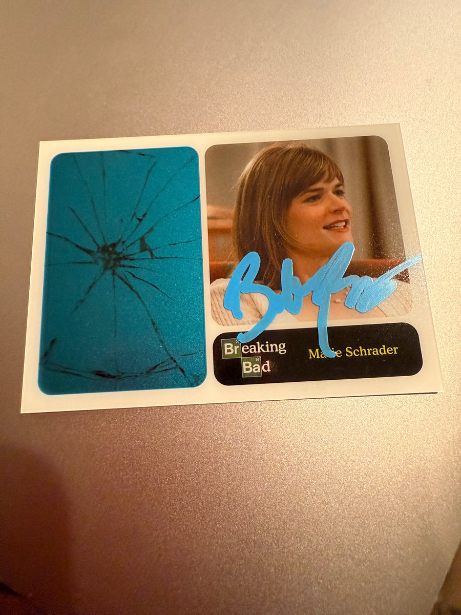 Betsy Brandt Breaking Bad signed trading card (a2) – Leeloo Multiprops, LLC