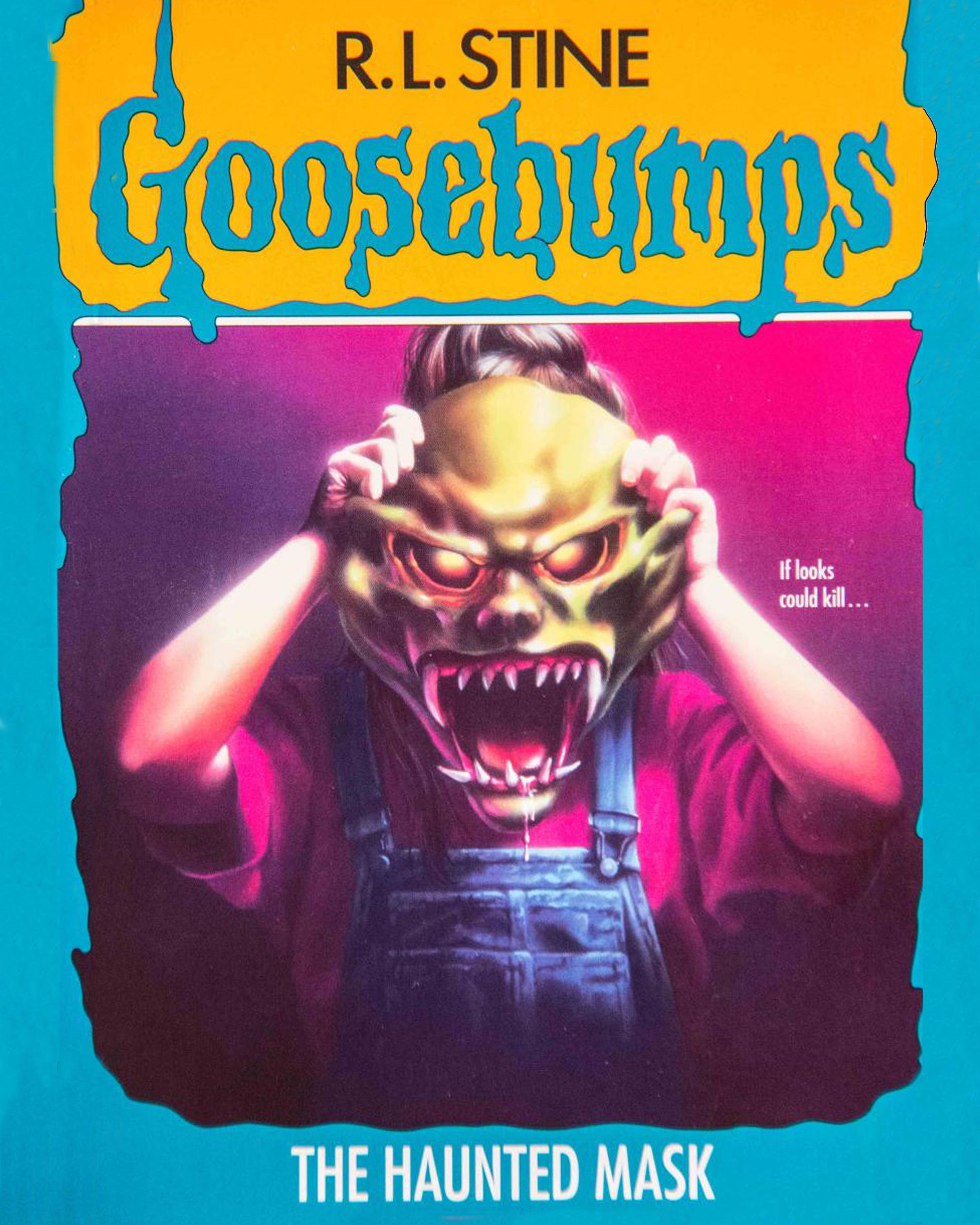 R.L. Stine & Tim Jacobus 11x14 signed Goosebumps (a) pre order (late J ...