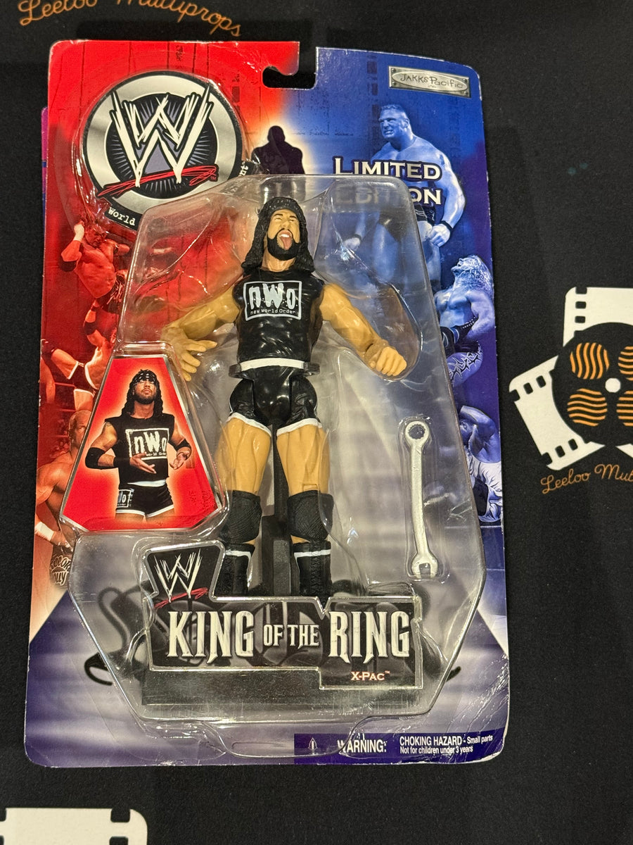 NWO Xpac Sean waltman king of the ring jakks wrestling figure carded u ...