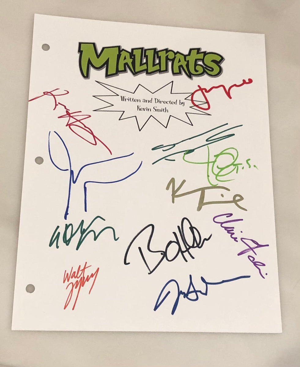Mallrats script cover cast of 11 – Leeloo Multiprops, LLC