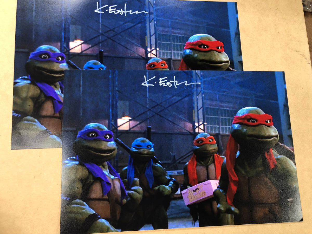 Ninja Turtles 2 TMNT signed 12x18 Kevin Eastman WINTER DEAL 2024 ...