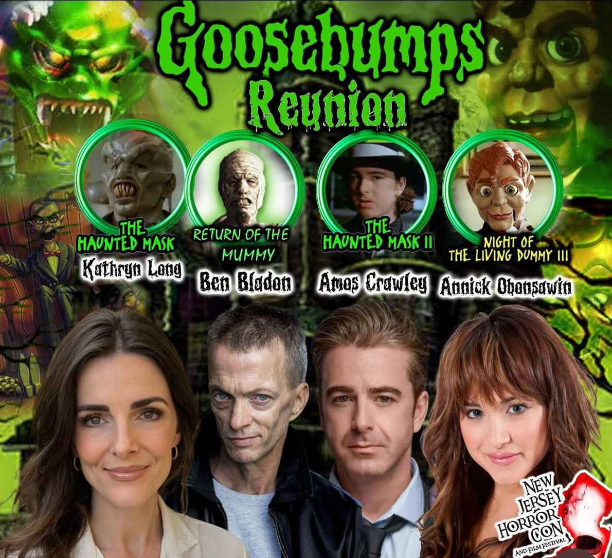 Goosebumps actors send-in options: $65 per signer, choose your person ...