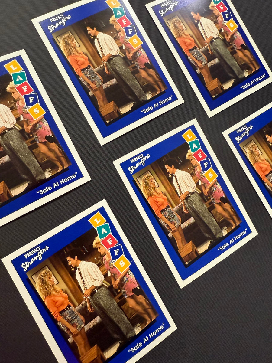 Perfect Strangers 'Larry' trading card (b) signed by Mark Linn-Baker ...