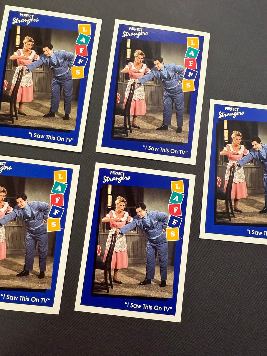 Perfect Strangers 'Larry' trading card (c) signed by Mark Linn-Baker ...