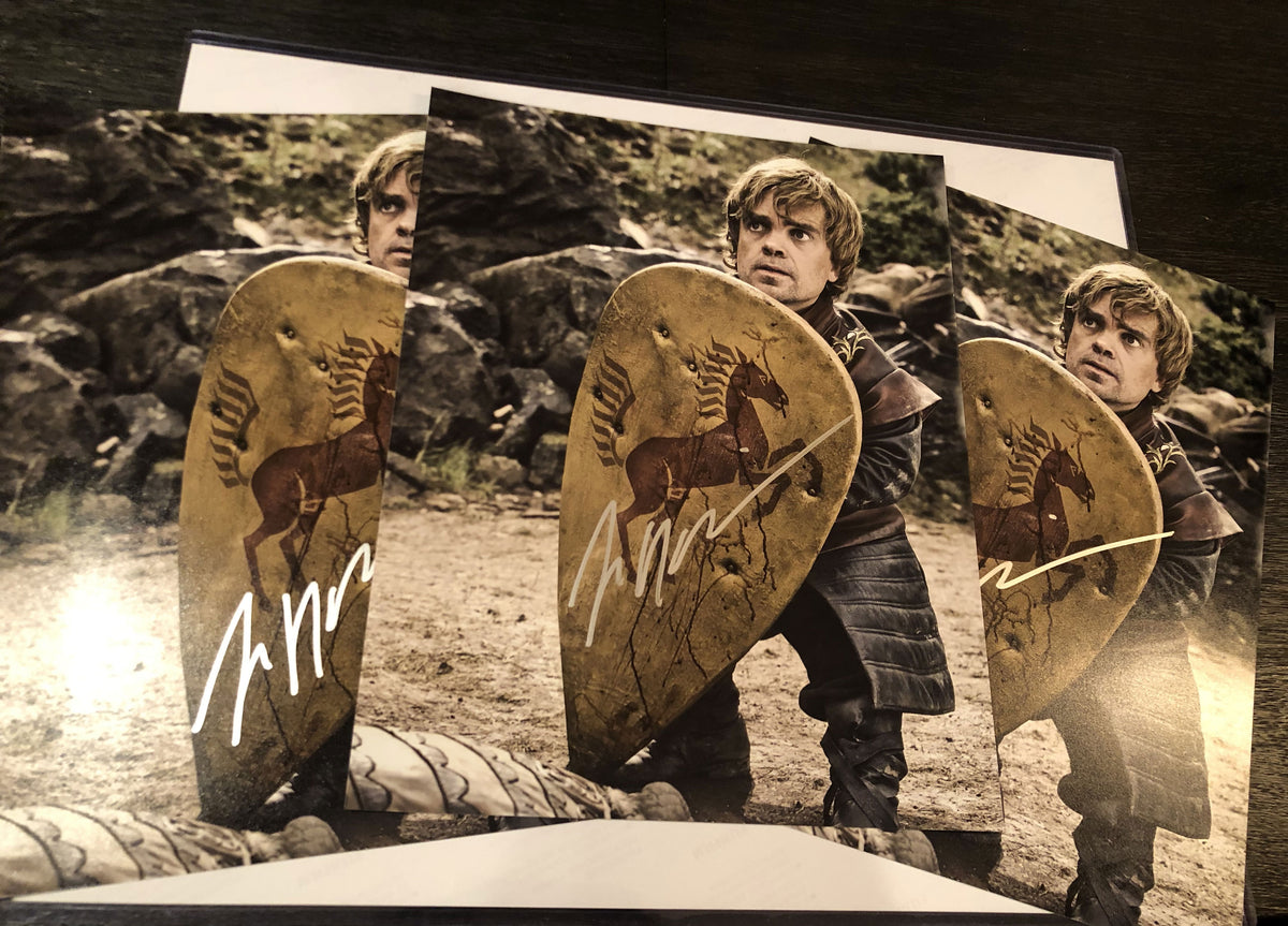 PETER DINKLAGE - Game Of Thrones "Shield" 11x14 – Leeloo Multiprops, LLC